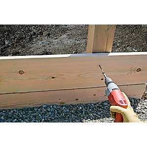 Simpson Strong-Tie SDWS22400DBMB Strong-Drive SDWS Timber Screw (Exterior Grade) — 0.220 in. x 4 in. T40, Tan (250-Qty)