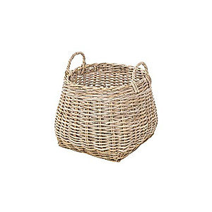 Kouboo Kobo Wicker Basket, Gray-Brown