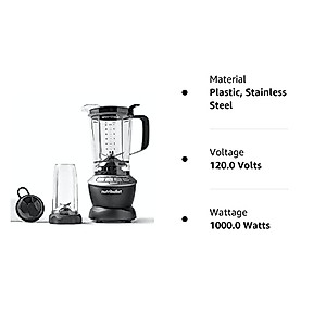 NutriBullet Blender Combo with Single Serve Cups, 1000W