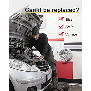 10pcs 40AMP Maxi Fuses - 40A 32V Automotive Blade Fuse for Auto, Car, Rv, Boat, Truck