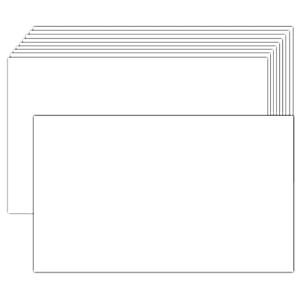100 Pack White Blank Index Cards 3x5 Unlined Note Cards, Goefun 80lb Heavy Duty Card Stock Thick Paper for Postcards, Photo Paper, Syllable Boards