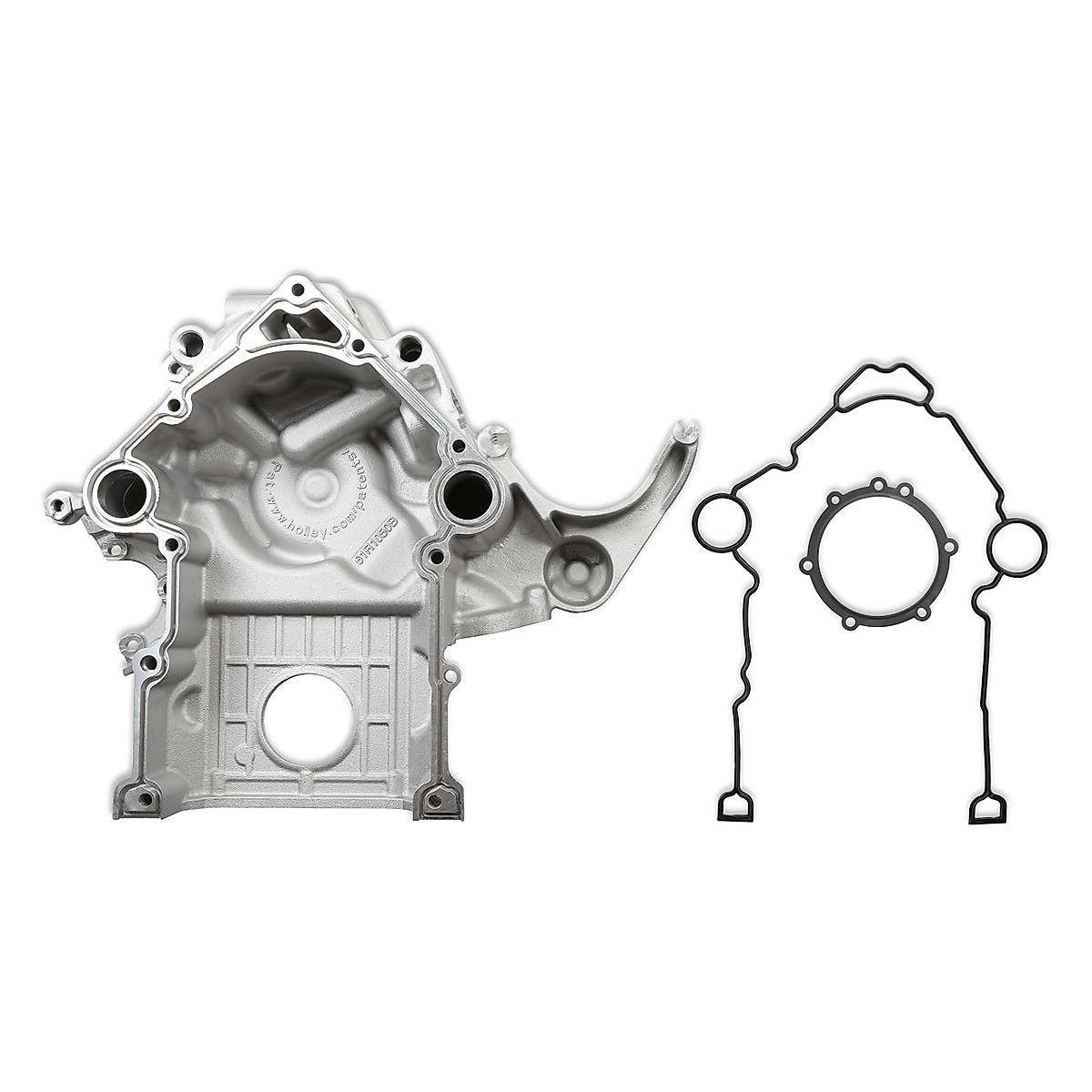 Holley 20-292 Premium Mid-Mount Complete Accessory System - Natural Cast Finish