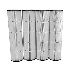 Excel Filters XLS-718 4 Pack Replacement Pool Filter Cartridges for Pentair Clean Clear Plus 420. Also Replaces Pentair R173576, Pleatco PCC105, Unicel C-7471, Filbur FC-1977.