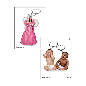 Webber “What Are They Thinking?” Photo Card Deck - Super Duper Educational Learning Toy for Kids