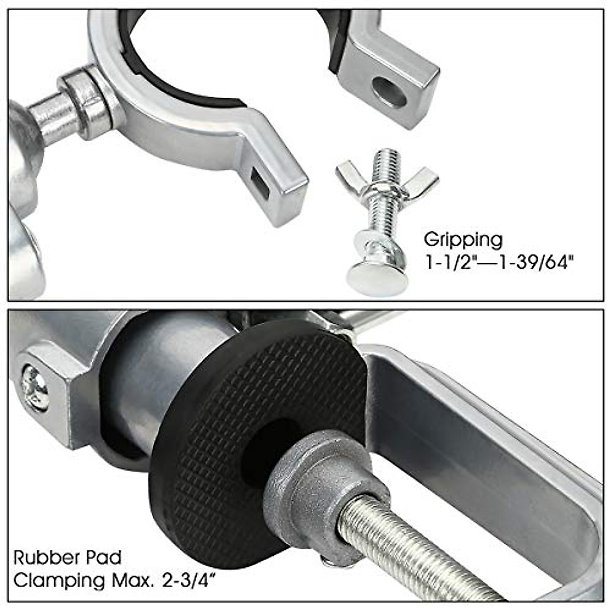 OCGIG 360 Degree Bench Clamp Vises Grinder Holder Electric Drill Stand Holder for Universal Work