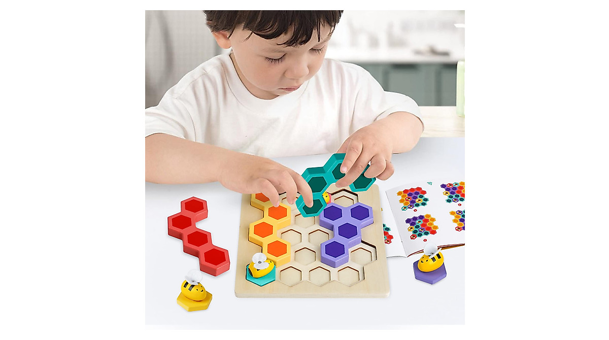 Brain Teasers Logic Game - Montessori Puzzle for Kids