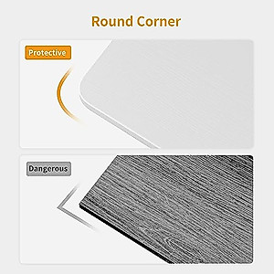 CubiCubi Computer Desk, 32 inch Home Office Writing Study Desks, Small PC Table, Modern Simple Style for Space-Saving, White