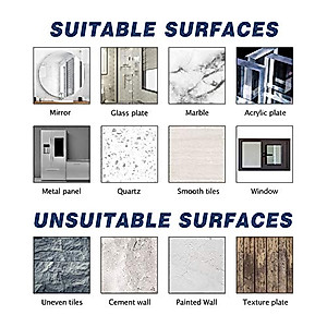 Znben Suction Cup Hooks, 2.5 Inches Clear Large Suction Cups with Metal Hooks 7 LB Reusable Heavy Duty Suction Cups for Kitchen Bathroom Shower Wall Window Glass Door - 6 Pack