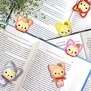 3D Bookmarks - 1 Pieces Fun Bookmarks for Kids, Ouch Animal Bookmark for Boys and Girls Book Lovers