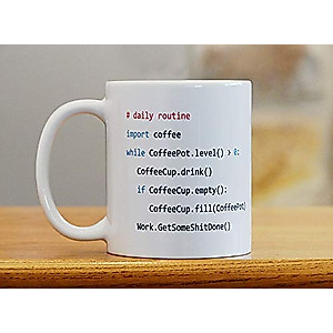 Python Programmer Coffee Mug - Software Developer Gift - Computer Science