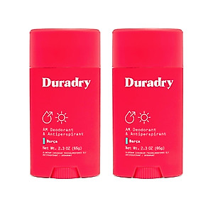 Duradry AM Deodorant & Antiperspirant - Deodorant for Hyperhidrosis, Antiperspirant for Women & Men, Armpit Sweat Protection, Silicone-free - End Game, 2.3 Oz (Pack of 1)
