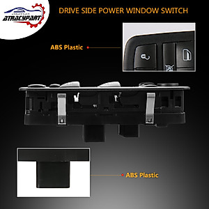 Master Power Window Switch | 8+13 PINS Check Required | Replacement for 2008-2012 Dodge Nitro Jeep Liberty, 2009-2010 Dodge Journey | Replaces# 4602632AG, 4602632AH