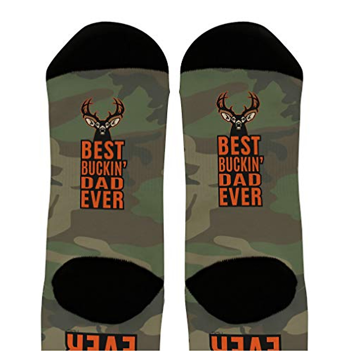 ThisWear Dad Birthday Gifts Best Dad Socks Dad Novelty Socks Fathers Day Present 1-Pair Novelty Crew Socks