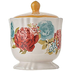 The Pioneer Woman Blossom Jubilee Sugar Pot, 5" tall and 4" in diameter