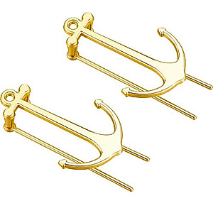 2 Pieces Bookmarks Creative Bookmark Metal Page Holder for Students Teachers Graduation Gifts School Office Supplies (Gold)