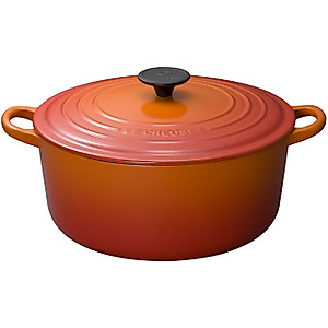 Le Creuset Enameled Cast-Iron 9-Quart Round French Oven, Flame