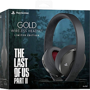 PlayStation Gold Wireless Headset: Limited Edition The Last of Us Part II, Steel Black