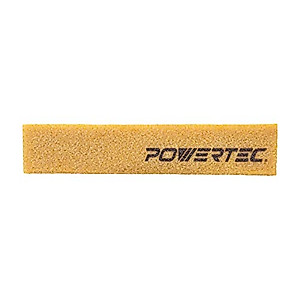 POWERTEC 71002 Abrasive Cleaning Stick for Sanding Belts & Discs | Natural Rubber Eraser - Woodworking Shop Tools for Sanding Perfection