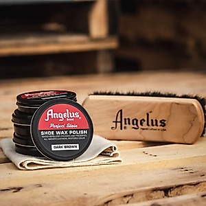 Angelus Shoe Wax Polish 3oz (Oxblood)