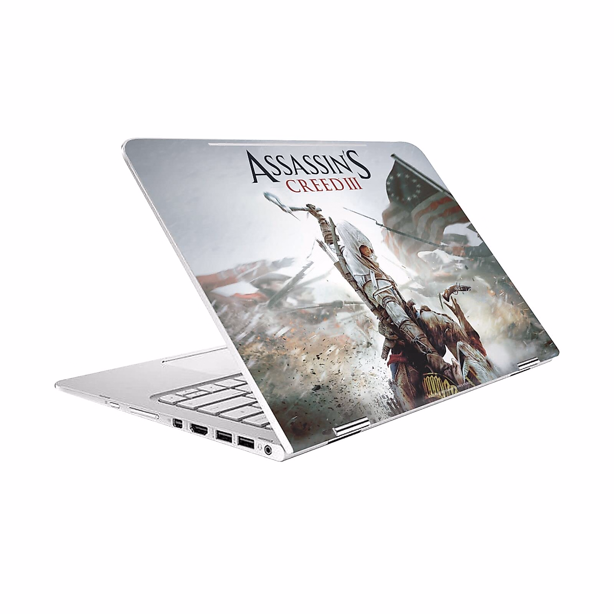 Head Case Designs Officially Licensed Assassin's Creed Game Cover III Graphics Vinyl Sticker Skin Decal Cover Compatible with HP Spectre Pro X360 G2