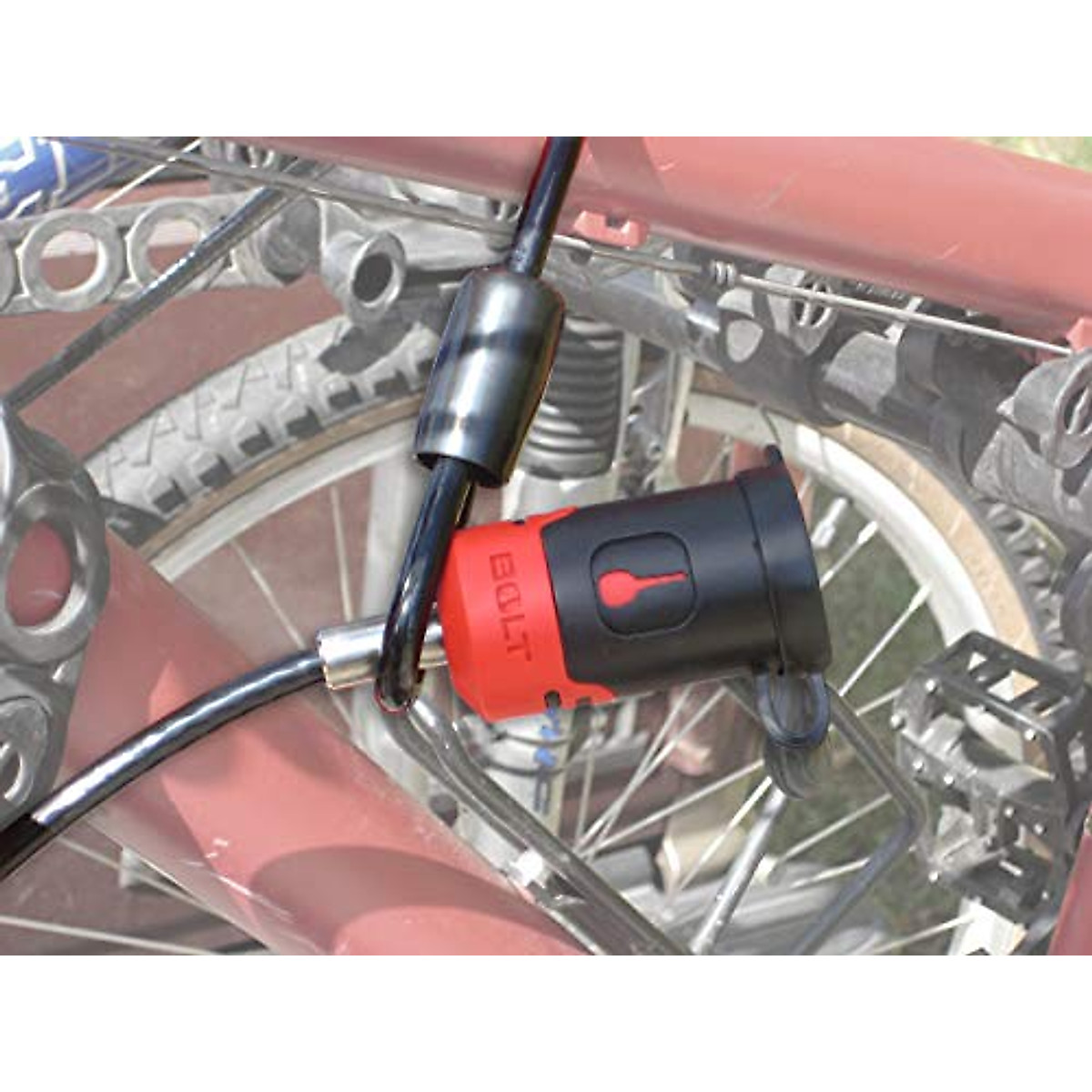 Bolt 7018452 6' Cable Lock for Chrysler, Dodge, Jeep and Ram Keys