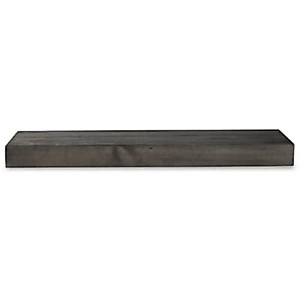 Signature Design by Ashley Corinsville 36" Modern Floating Wall Shelf, Black