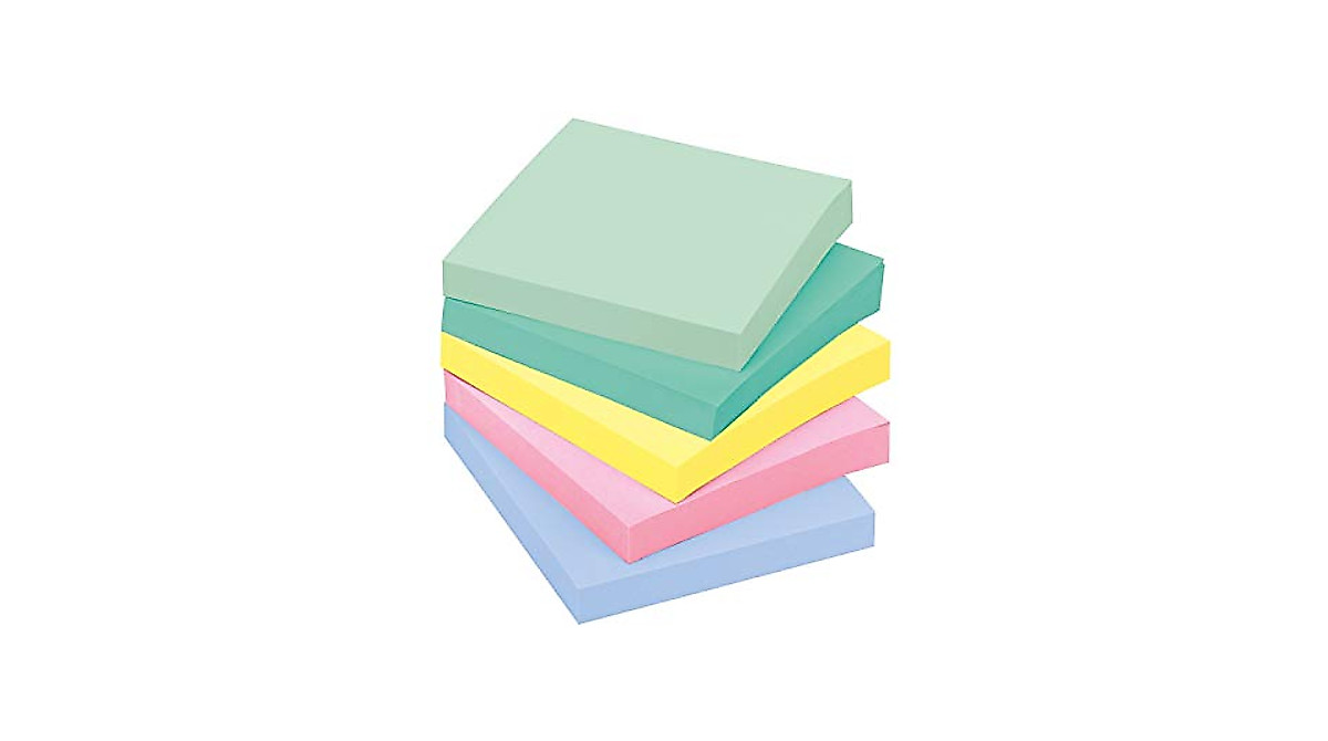 Post-it Notes 3x3 in - Beachside Café Collection | America's Favorite