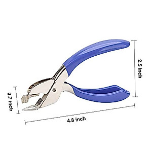 Staple Remover Tool for Office Heavy Hand Staple Pin Pull Easy to Remove(Set of 2)