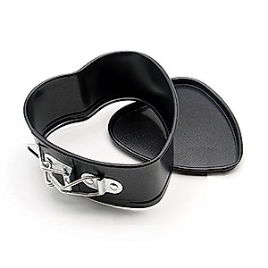 Bakeware Springform Pan Springform Cake Cheesecake Tart Quiche Pan 4 inch heart-shaped