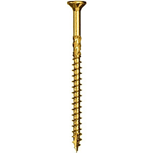GRK Fasteners-00137 772691001375 R4 Bulk Number-10 by 3-1/8-Inch Screw, 1500-Count, #10 x 3-1/8", Gold, 1500 Count