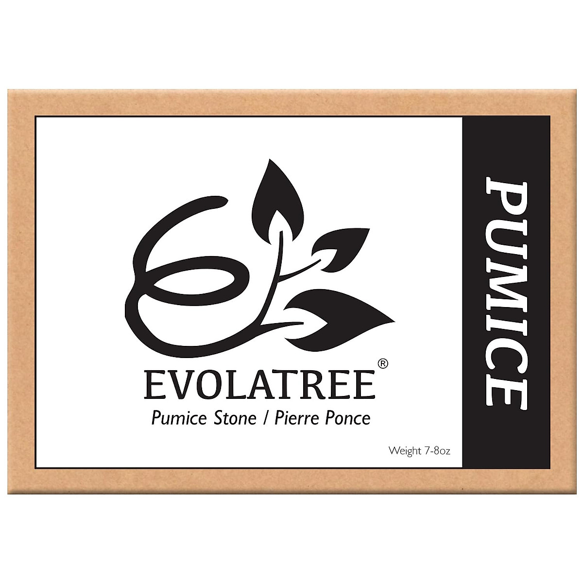 Evolatree Pumice Stone for Feet - Lava Foot Scrub, Cleaning & Exfoliating Hard Dead Skin, Corn & Callus Remover for Hands, Heels - Shower & Bath Wet Foot Scrubber, Scraper Pedicure Supplies Care Tool