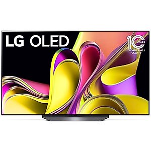 LG B3 Series 55-Inch Class OLED Smart TV OLED55B3PUA, 2023 - AI-Powered 4K TV, Alexa Built-in, Black