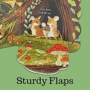 Little Brown Mouse - A Lift-a-Flap Board Book for Babies and Toddlers, Ages 1-4