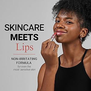 YULIP Lipstick - Korean Makeup, Organic, Clean Beauty, Paraben-Free, Natural Lipstick, Fragrance-Free, Moisturizing and Revitalizing Lipstick - Iconic