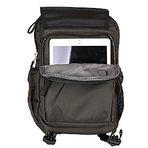 Vanlison Sling Bag Backpack Cross Body Messenger Bag Shoulder Backpack Travel Rucksack Black