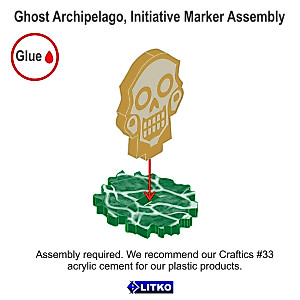 LITKO Game Upgrade Set Compatible with Ghost Archipelago, Multi-Color (46)