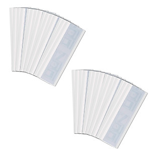 Mosqueda Window Fly Traps, 30 Pack Sticky Fly Traps for Indoors, Fly Catchers for Inside Home, Waterproof & Non-Toxic Adhesive Sticky Paper Trap for Mosquitos Bugs Housefy Fruit Fly Flying Gnats