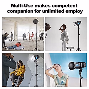 Godox AD600BM Bowens Mount 600Ws GN87 High Speed Sync Outdoor Flash Strobe Light with 2.4G Wireless X System, 8700mAh Battery to Provide 500 Full Power Flashes Recycle in 0.01-2.5 Second