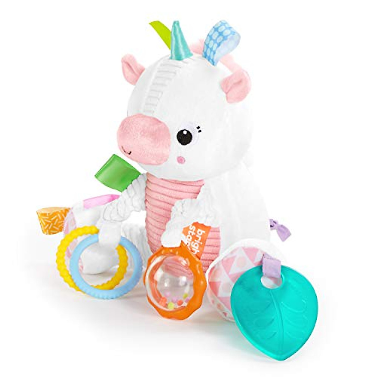 Bright Starts Bunch-O-Fun Plush Activity Toy - Unicorn, Ages 3 Months +