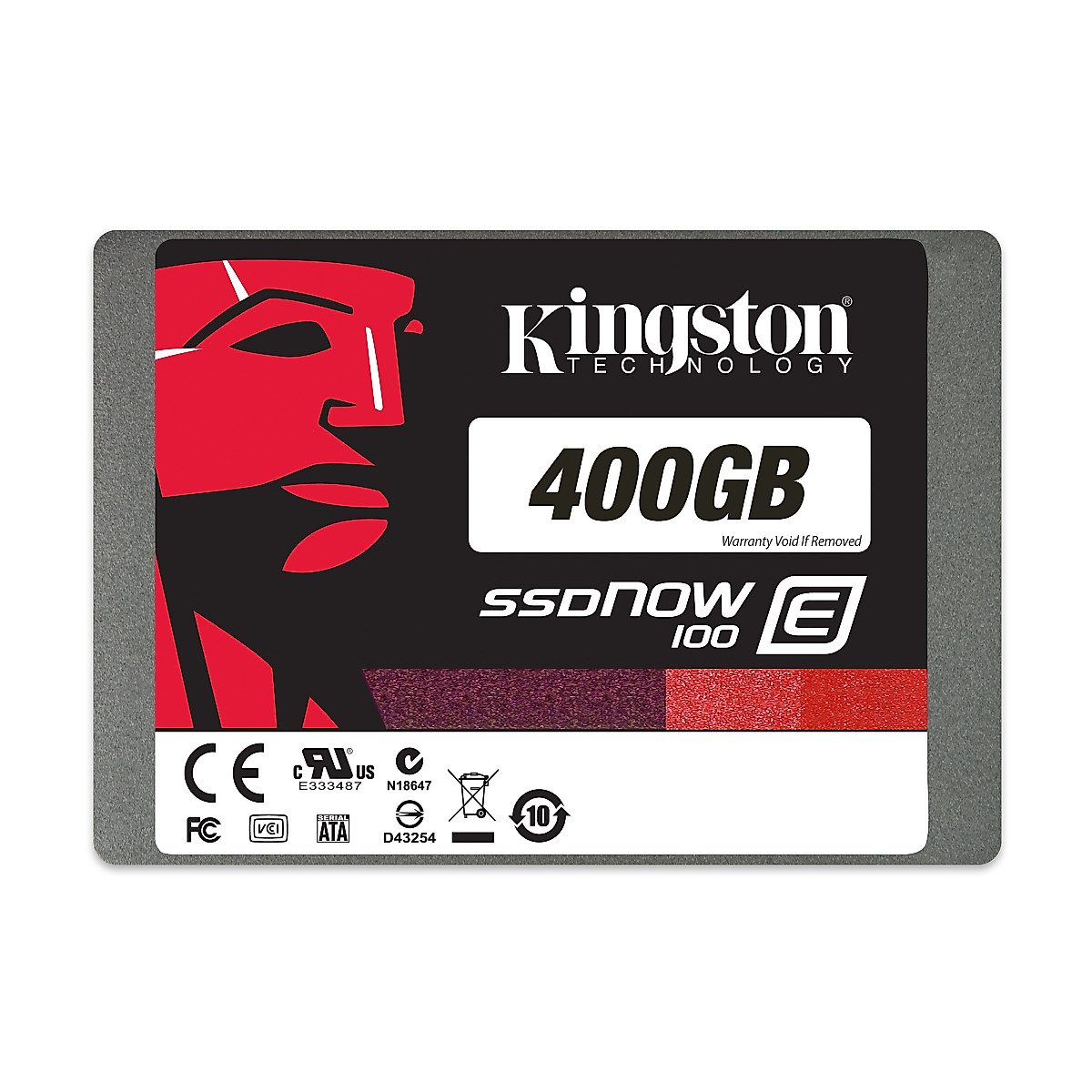Kingston Digital, Inc. SSDNow E100 400GB SSD SATA 3 2.5-Inch Solid State Drive SE100S37/400G