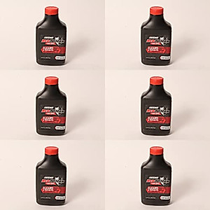 ECHO 6550025 PK6 Red Armor 6.4oz 2-Stroke Oil Mix, 2.5 Gallon (50:1)