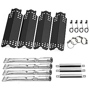 Uniflasy Grill Replacement Parts kit for Charbroil 463436215 463439914 463436214 463439915 463436213 G432-Y700-W1 467300115 463436214 G432-Y700-W1 G432-0078-W1 463432114 Grill Heat Plate, Burners