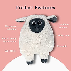 Solayman's Removable Lavender Scented Microwavable Heating Pad for Cramps