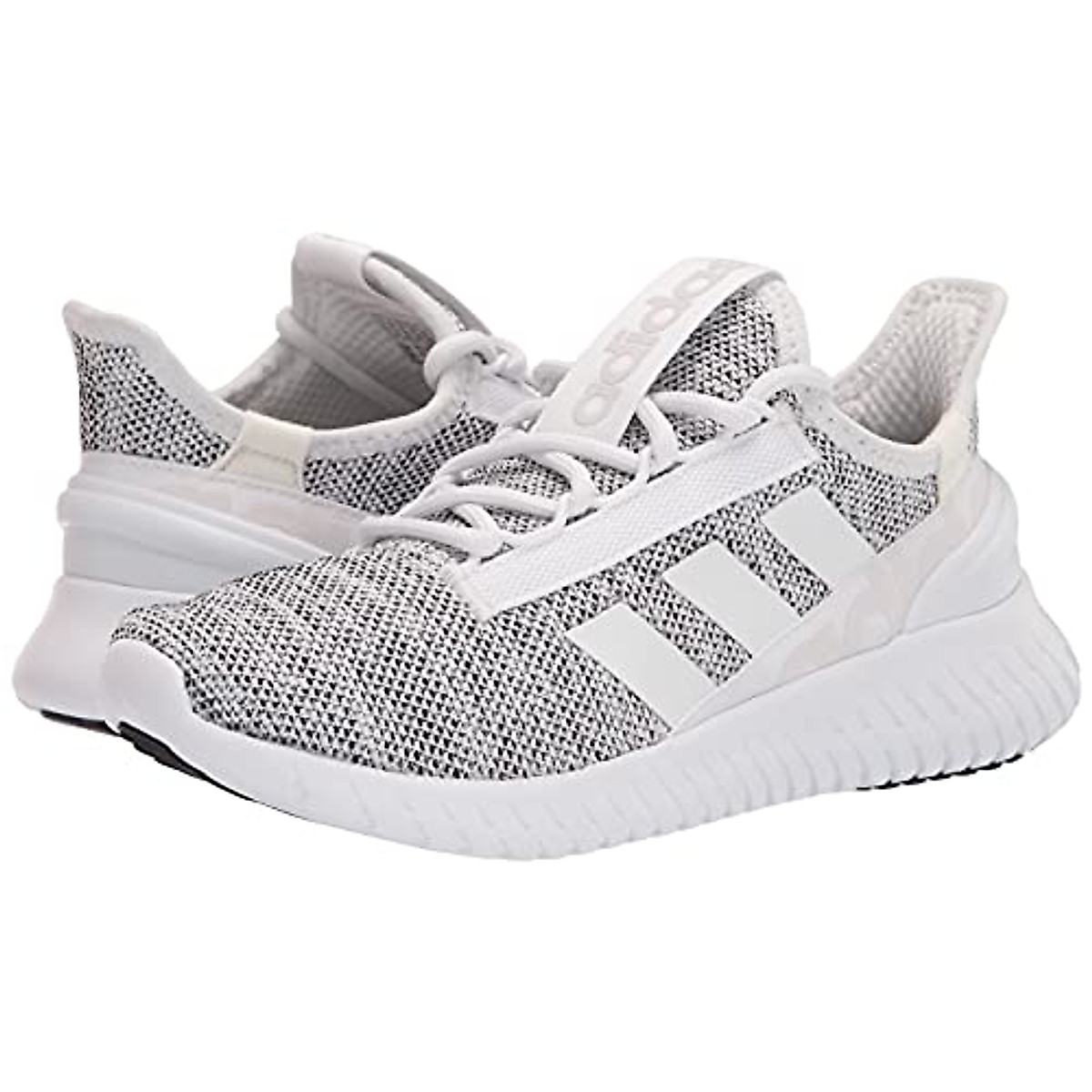 adidas Men's Kaptir 2.0 Trail Running Shoe, White/White/Black, 9.5