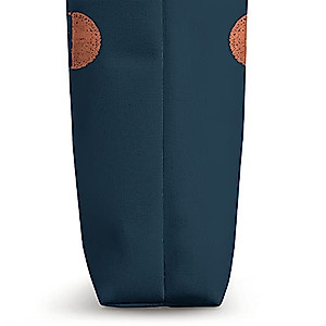 Phases of the Moon Hippie Life 60's 70's Retro Tree Vibe Tote Bag