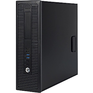 HP Elite 800G1 Desktop Computer PC, Intel Core i5 4th Gen Processor, 8GB RAM, 2TB HDD, MTG New 22 inch Monitor, RGB Speaker and Keyboard Mouse, WiFi Windows 10 Pro 64-Bit (Renewed)