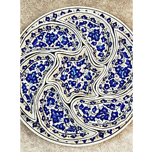 IstanbulArtWorkshop Turkish Breakfast Bowl Set, Handmade Ceramic Set, Tapas Serving Set, Mezze Set, Turkish Ceramic Food Serving Set, Snack Serving Set
