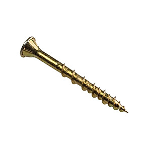 Simpson Strong-Tie WSV134S Strong-Drive WSV SUBFLOOR Screw (Collated) — 9 x 1-3/4 in. T-25, Yellow-Zinc (2000-Qty)