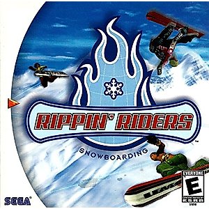 Rippin' Riders Snowboarding Dreamcast Instruction Booklet (Sega Dreamcast Manual ONLY - NO GAME) Pamphlet - NO GAME INCLUDED