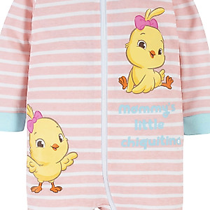 Canticos Unisex-Baby Girls' 2-Pack Sleep 'N Plays, Pink, 0-3 Months